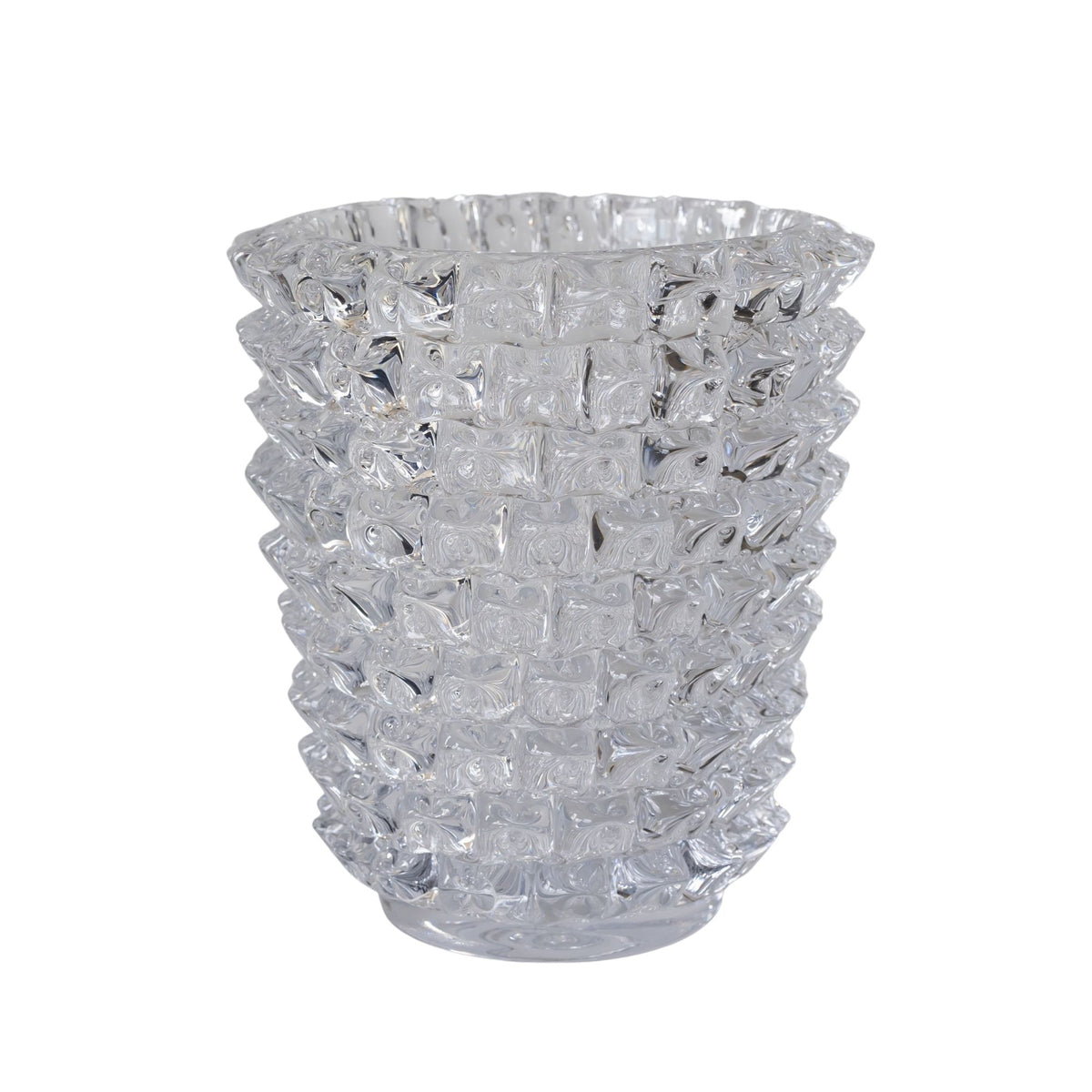 Amara Spike Glass Vase Clear | LUXE AND BEAU
